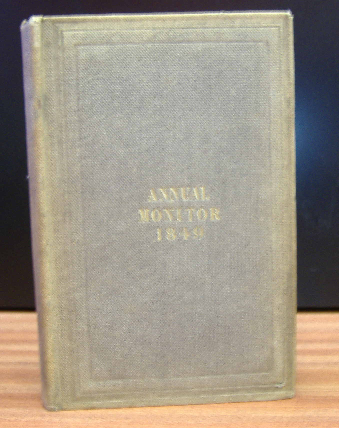 The (Quaker) Annual Monitor for 1849 - Irish Family History Centre